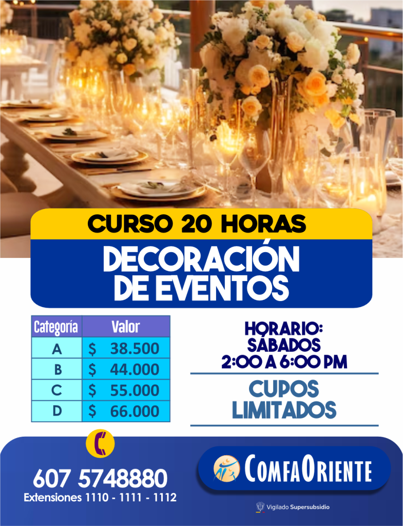 Cursos Modulares Capacitación ComfaOriente - Caja de Compensación Familiar